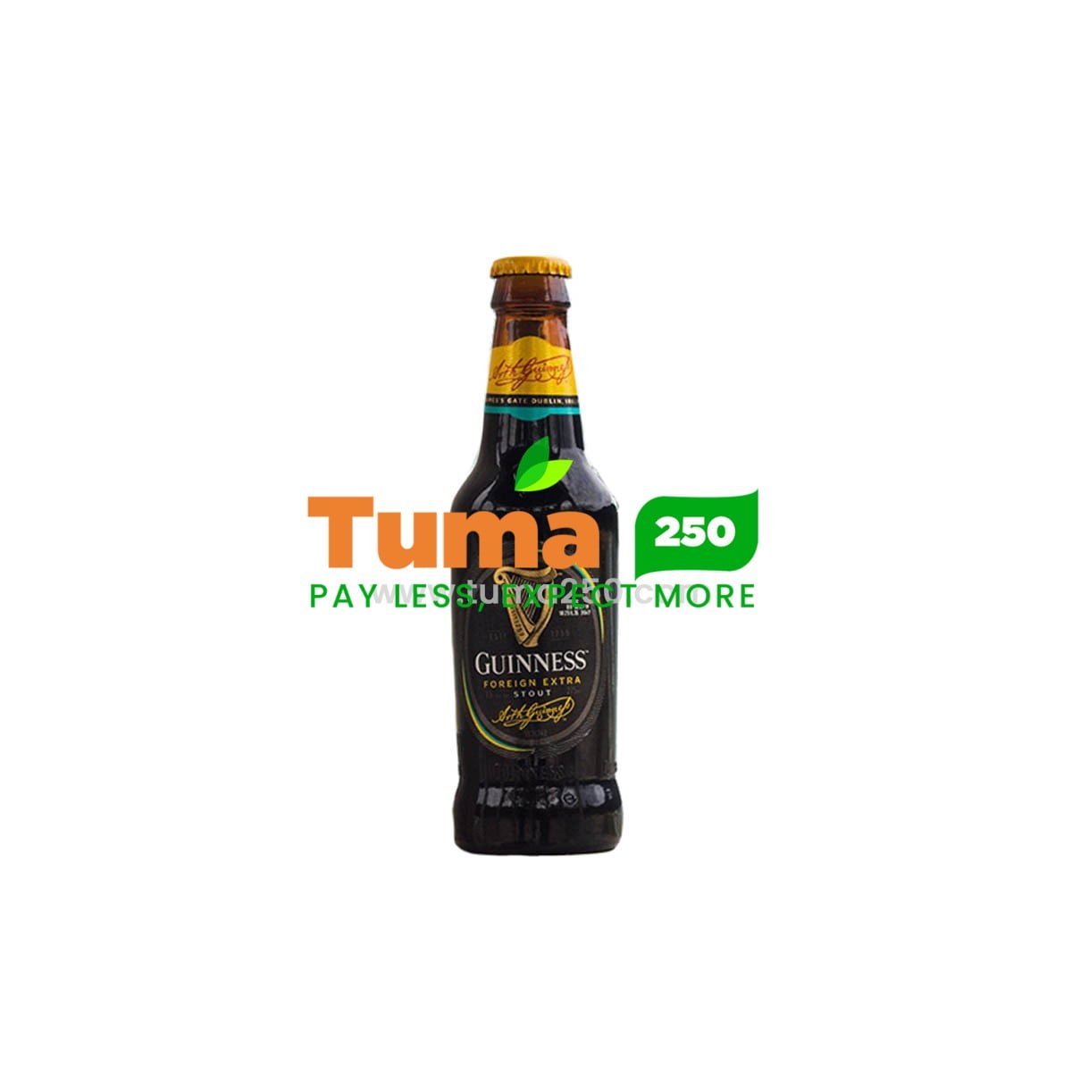 Guinness Foreign Extra Beer with Bottle 300ml (6.5%vol) – Tuma 250