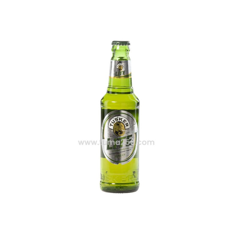 Tusker Lite Beer 4%Alc.Vol -330ml - Tuma 250
